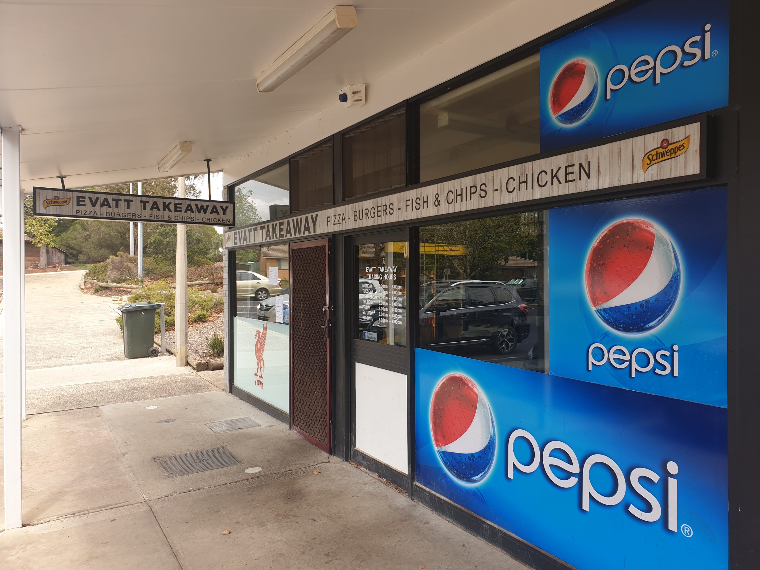Evatt Takeaway Front | Summit Business Brokers